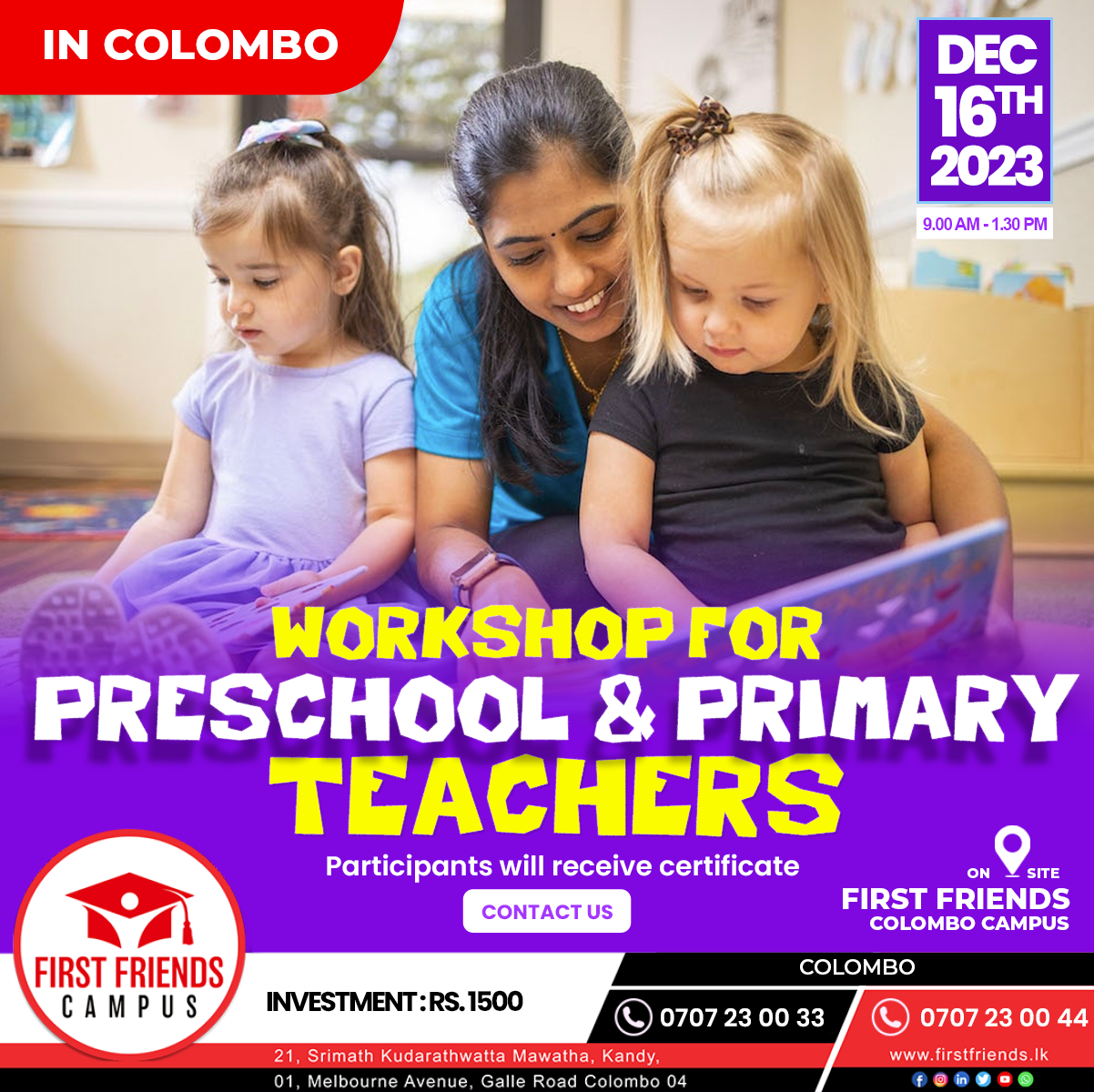 FIRST FRIENDS CAMPUS - KANDY